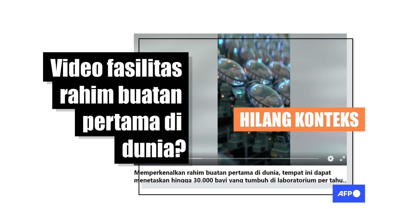 Pengguna medsos mengira video animasi 'fasilitas rahim buatan' adalah ...